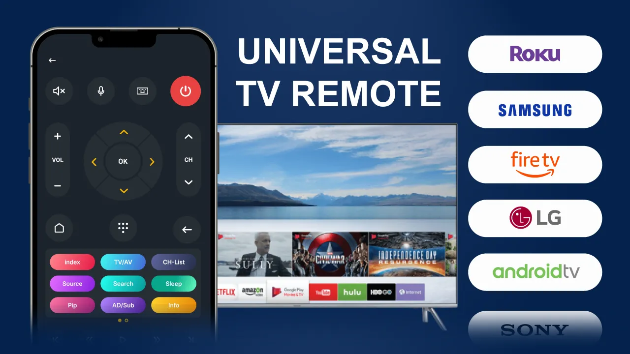 Universal TV Remote - Smart TV Control App | Control Any TV with Your Phone
